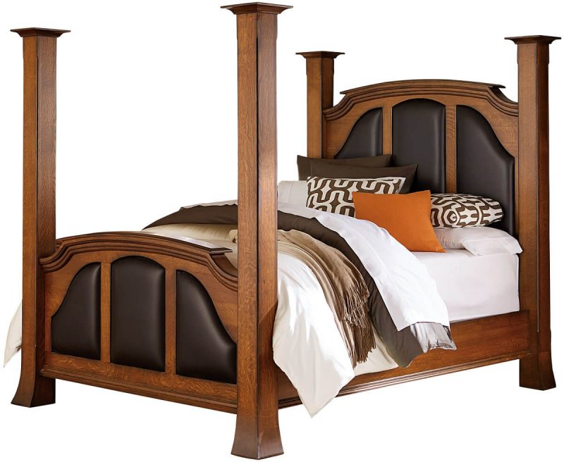 Four Poster Beds - Solid Wood & Amish-Made - King & Queen