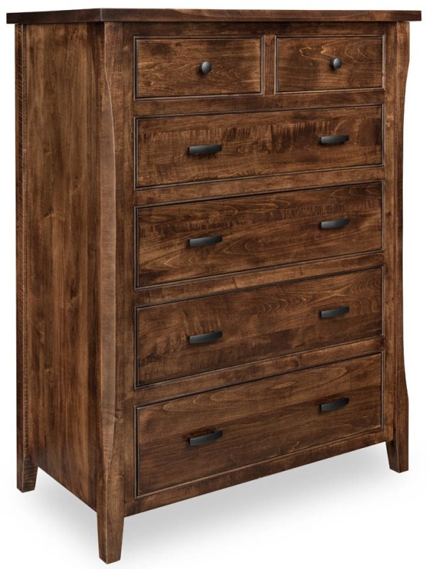 Bothell Chest of Drawers - Solid Hardwood Amish Bedroom Storage