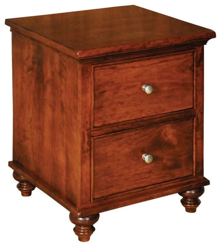 Oakville 2-Drawer Nightstand - Handmade Bedroom Furniture