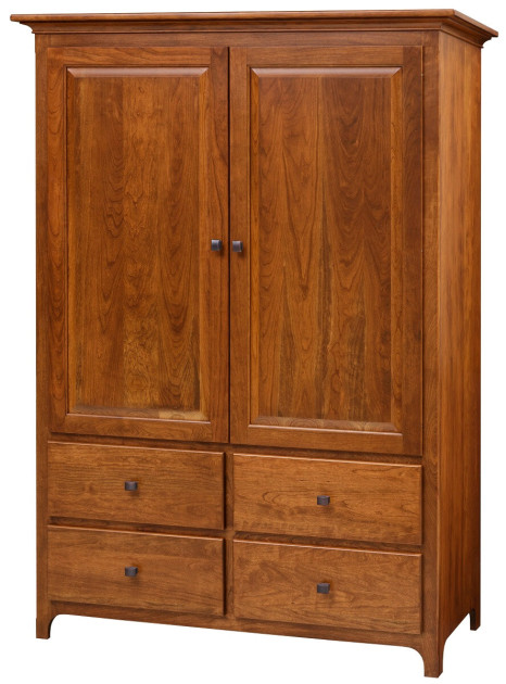 Huntington Cherry Armoire Countryside Amish Furniture